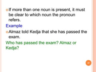 Faulty Sentences | PPTX