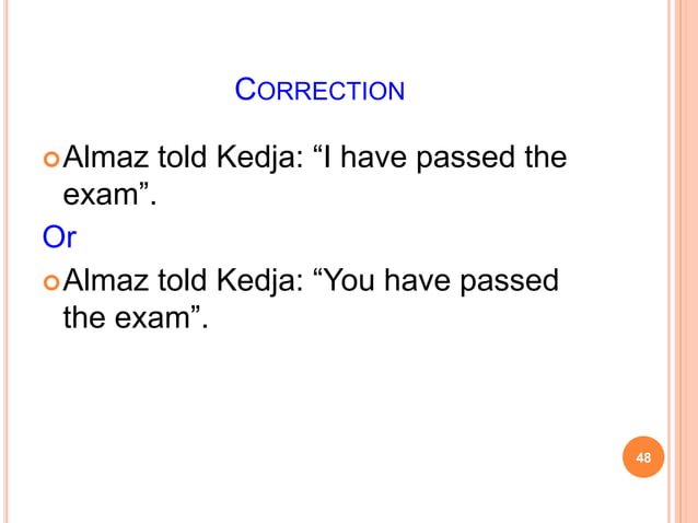 Faulty Sentences | PPTX