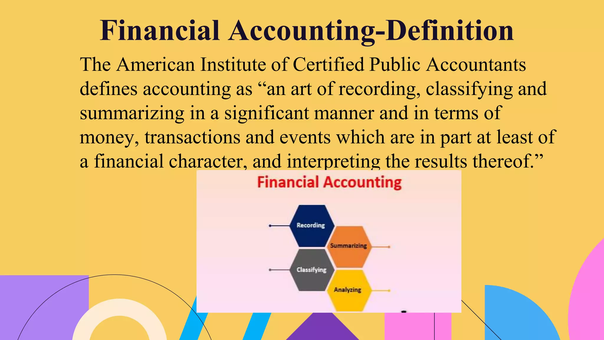 Purpose of financial accounting | PPTX