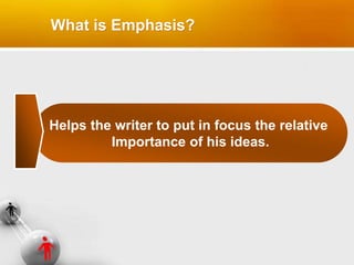 Emphasis and Variety | PPT