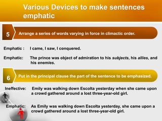 Emphasis and Variety | PPT