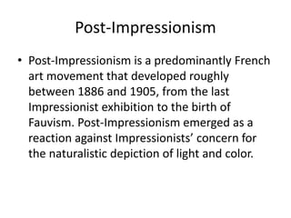 Fauvism | PPTX | Modern Art | Fine Art