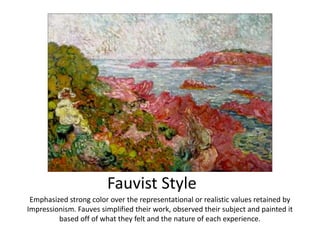 Fauvism | PPTX