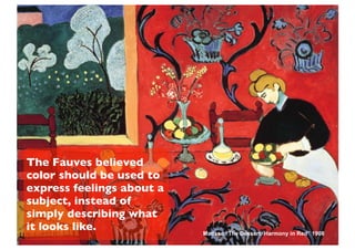 Fauvism: The Artwork of Matisse and Derain | PDF