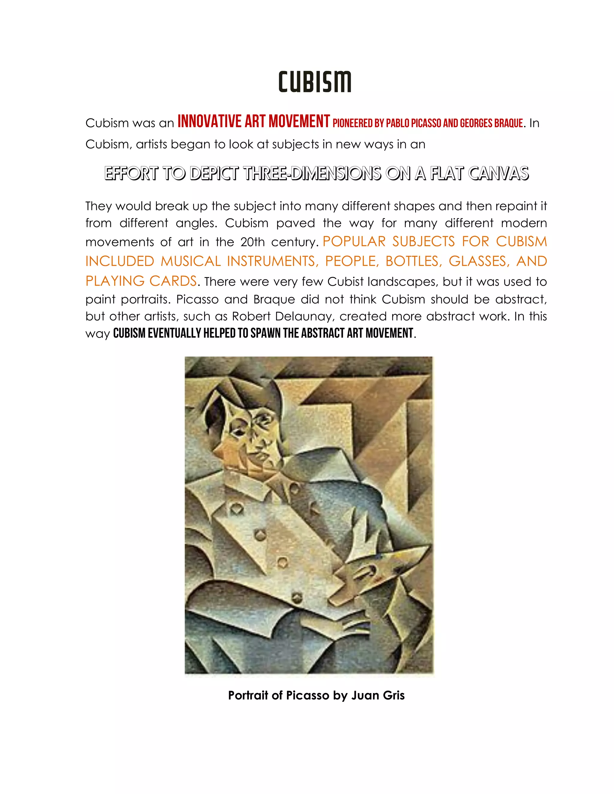 Fauvism expressionism__and_cubism | PDF