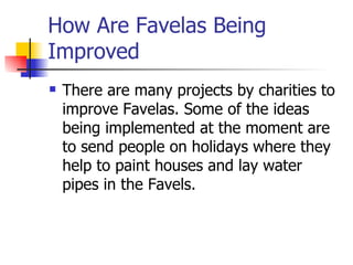 Favelas | PPT