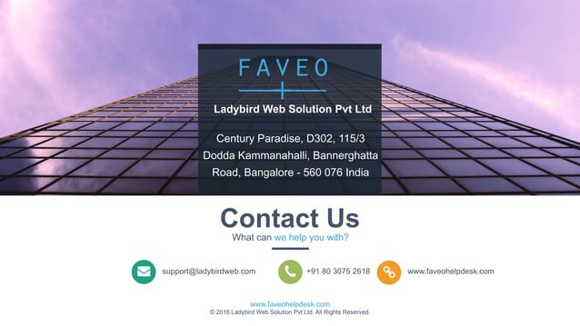 Introducing Faveo Helpdesk | PPTX | Internet | Computing