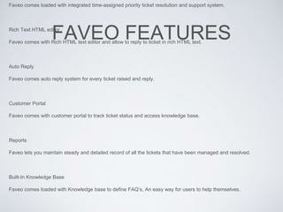Faveo helpdesk | PPT