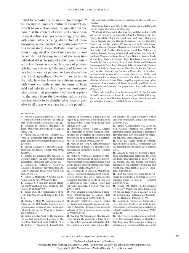 Favism and Glucose-6-Phosphate Dehydrogenase Deficiency.pdf