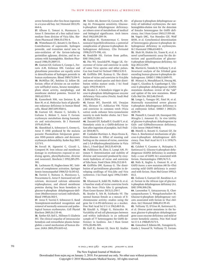 Favism and Glucose-6-Phosphate Dehydrogenase Deficiency.pdf