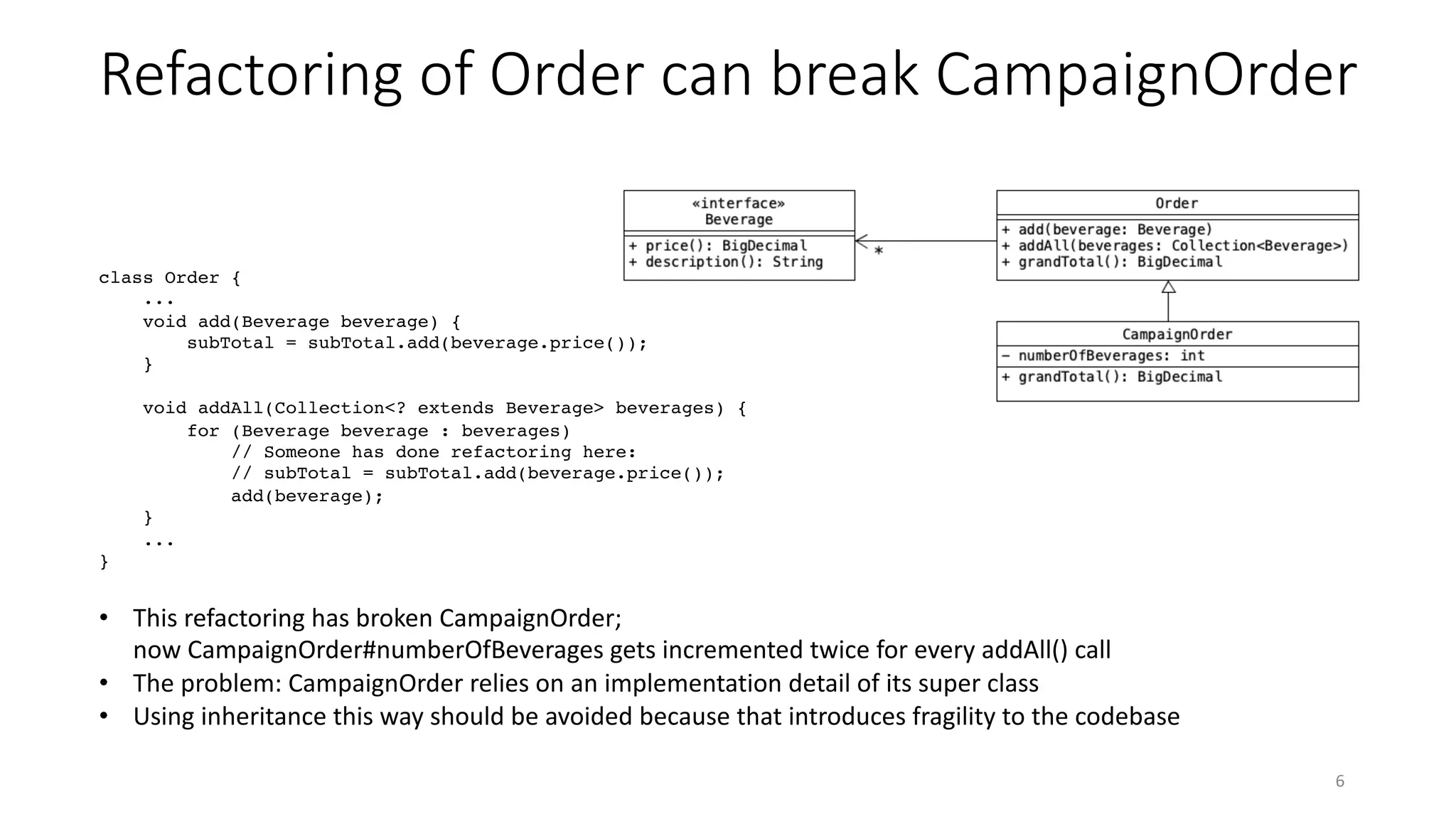 Favor composition over inheritance | PDF