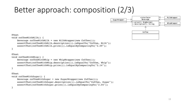 Favor composition over inheritance | PPT