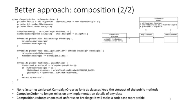 Favor Composition Over Inheritance Ppt