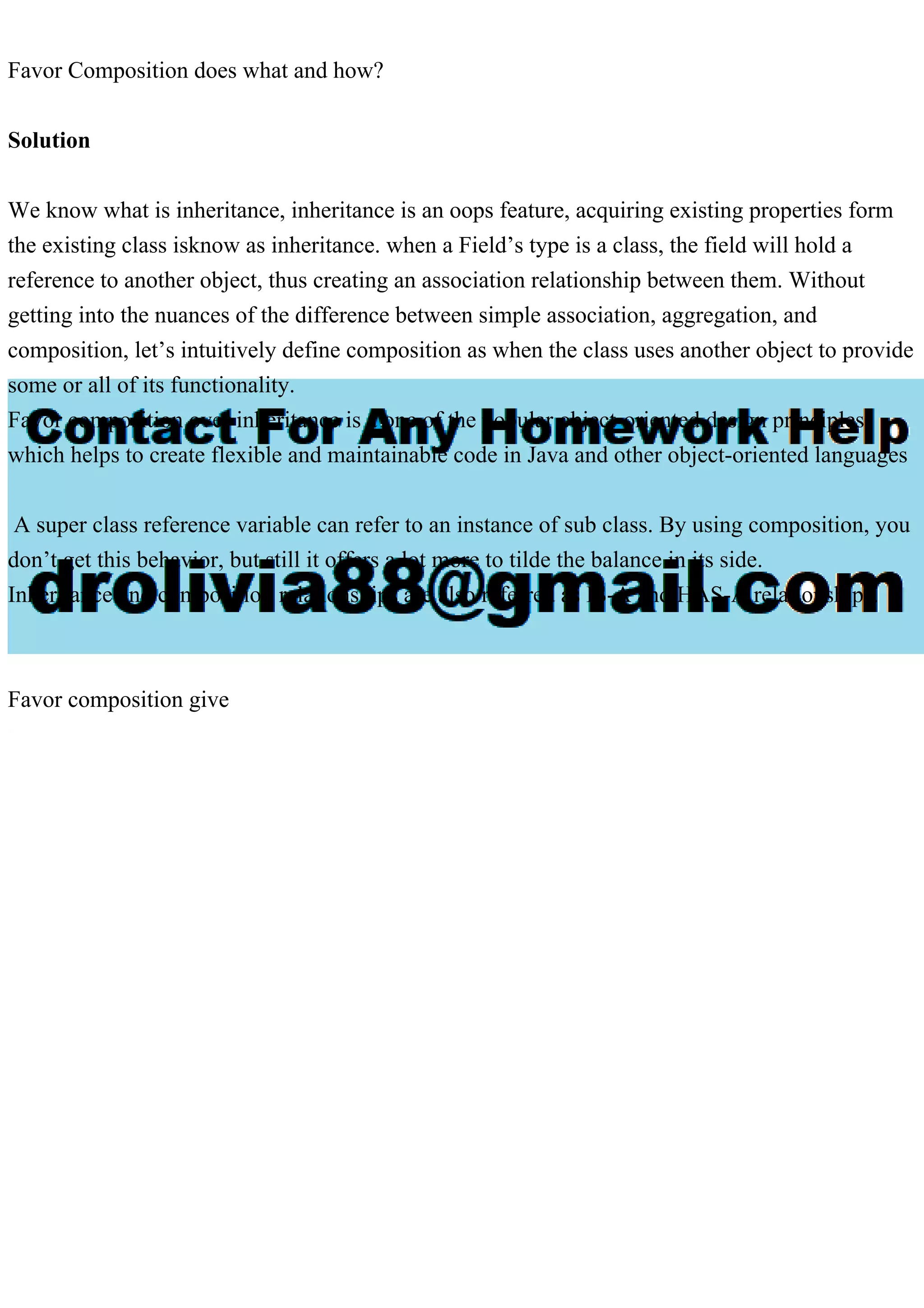 Favor Composition does what and howSolutionWe know what is in.pdf