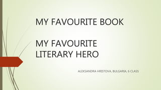 My Favorite book | PPTX