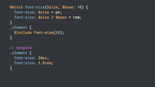 My Favorite Sass Mixins | PDF