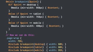 My Favorite Sass Mixins | PDF