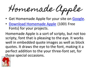 Favorite Fonts (a growing collection) | PDF