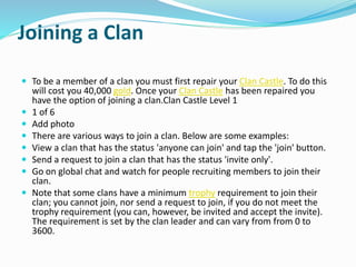 Clash of Clans | PPTX