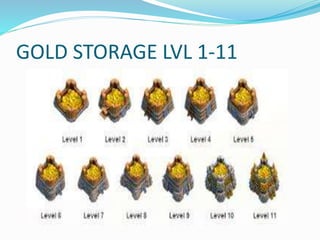 Clash Of Clans Gold Storage