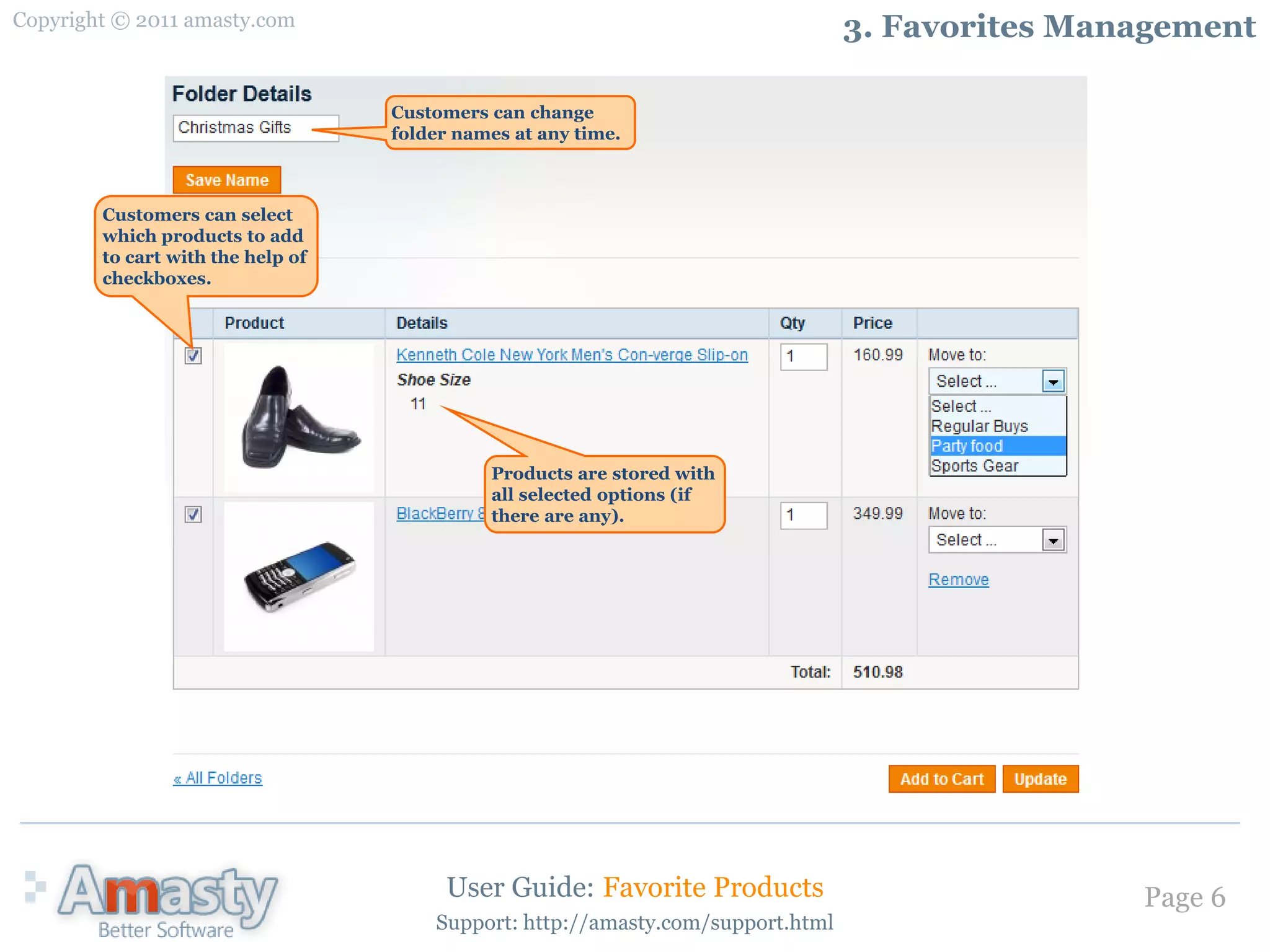 User Guide For Favorite Products Magento Extension By Amasty Ppt
