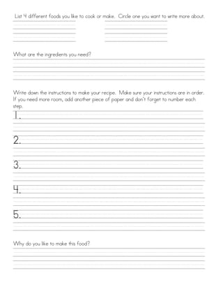 Favorite recipe pow 2nd | PDF | Desserts and Baking | Food & Drink