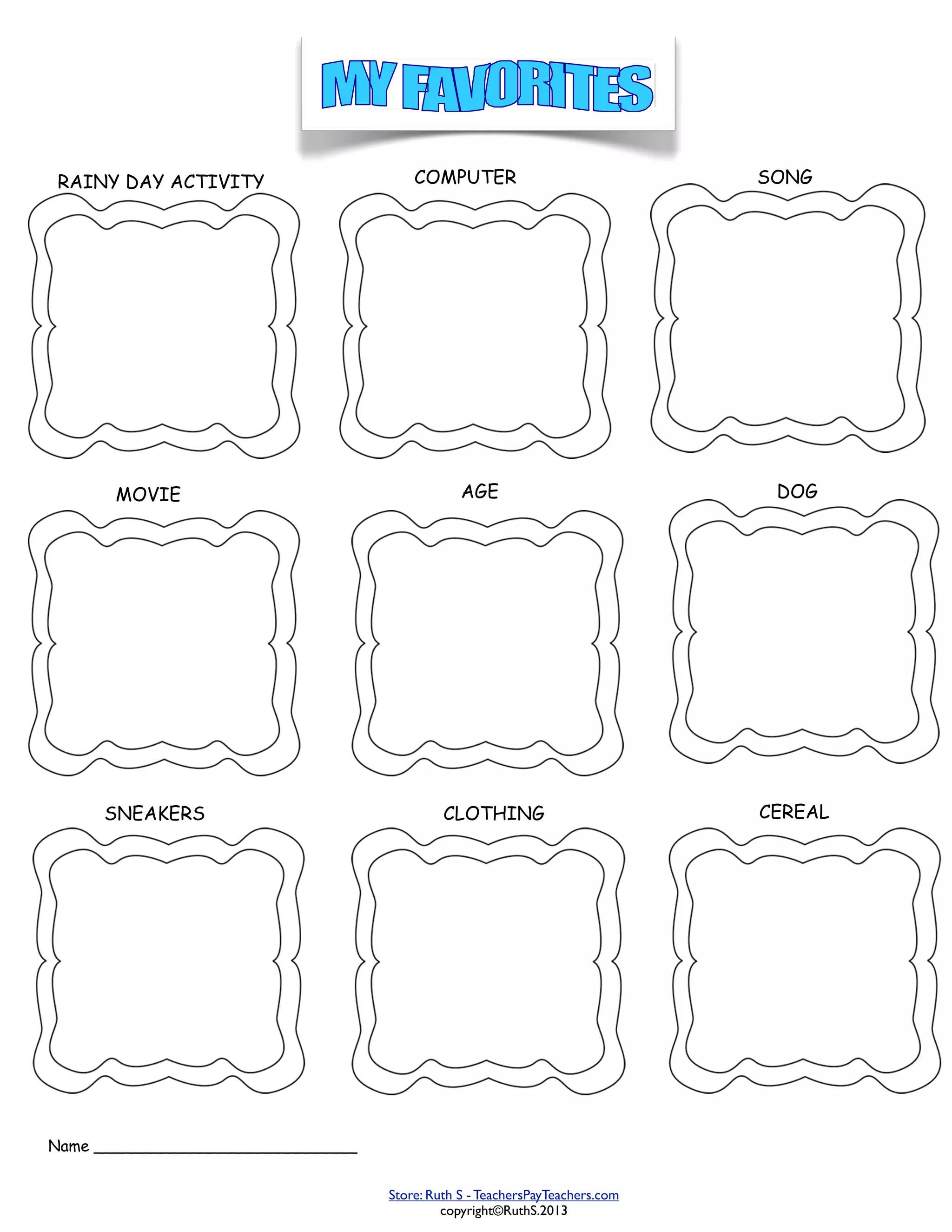 Back to school favorites | PDF