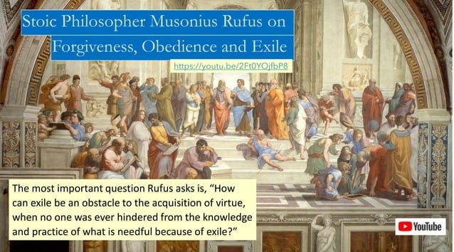 Major Roman Stoic Philosophers, My Favorite Maxims: Epictetus, Rufus ...