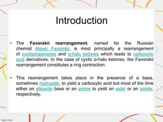 favorski rearrangement organic chemistry.pdf