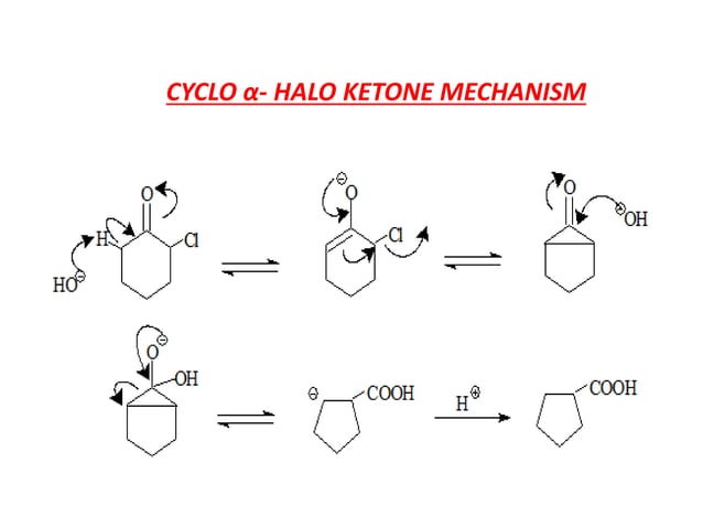 favorskki rearrangement, Benzil benzilic acid rearrangement | PPTX