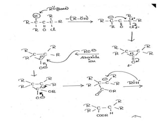 favorskki rearrangement, Benzil benzilic acid rearrangement | PPTX