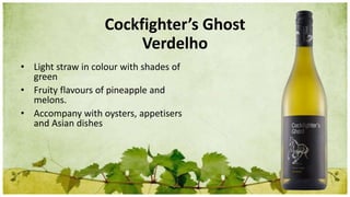 Favourite verdelho wine of australia in 2016 | PPTX