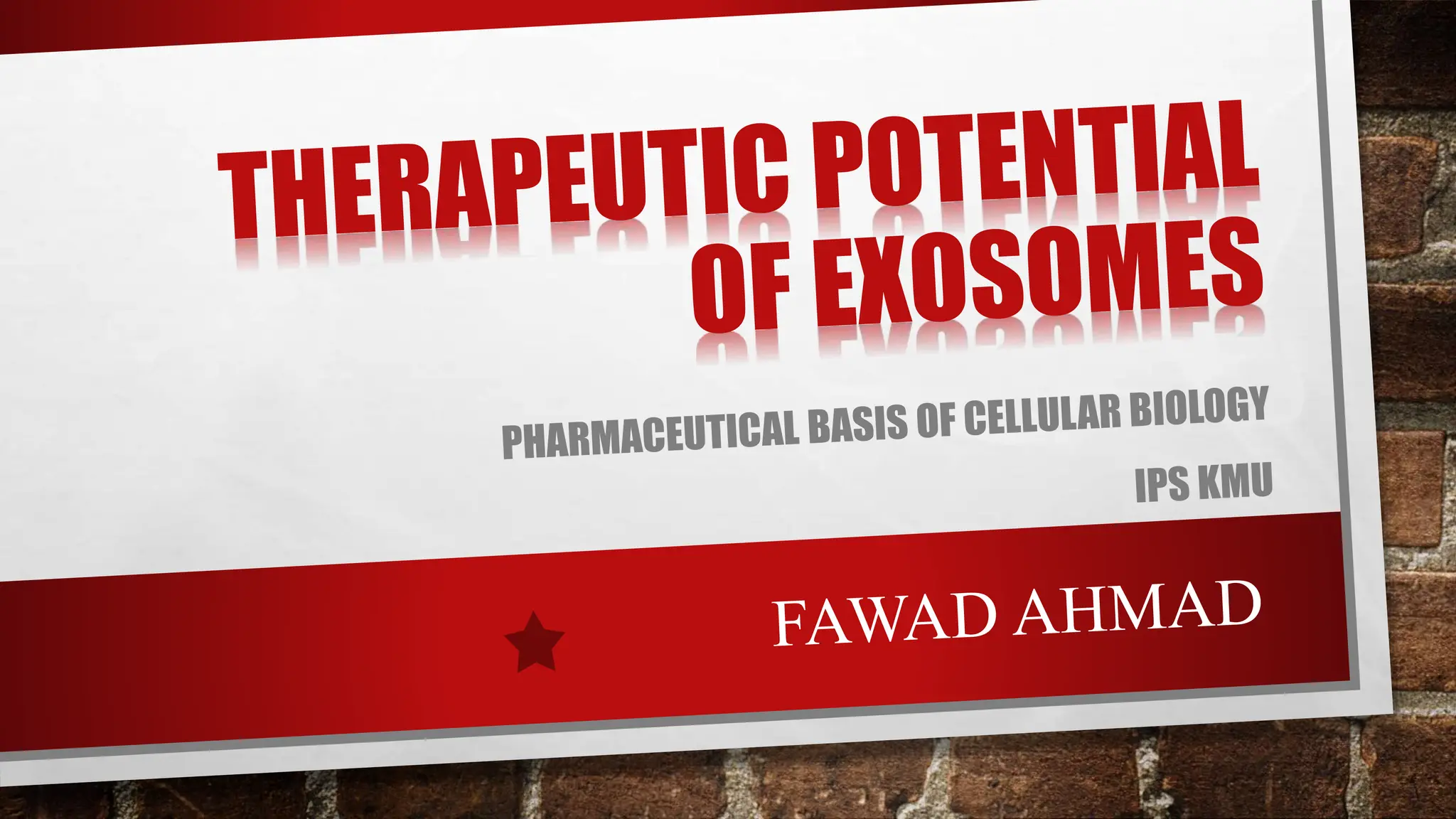 therapeutic potential of exosomes.ppt -.pptx