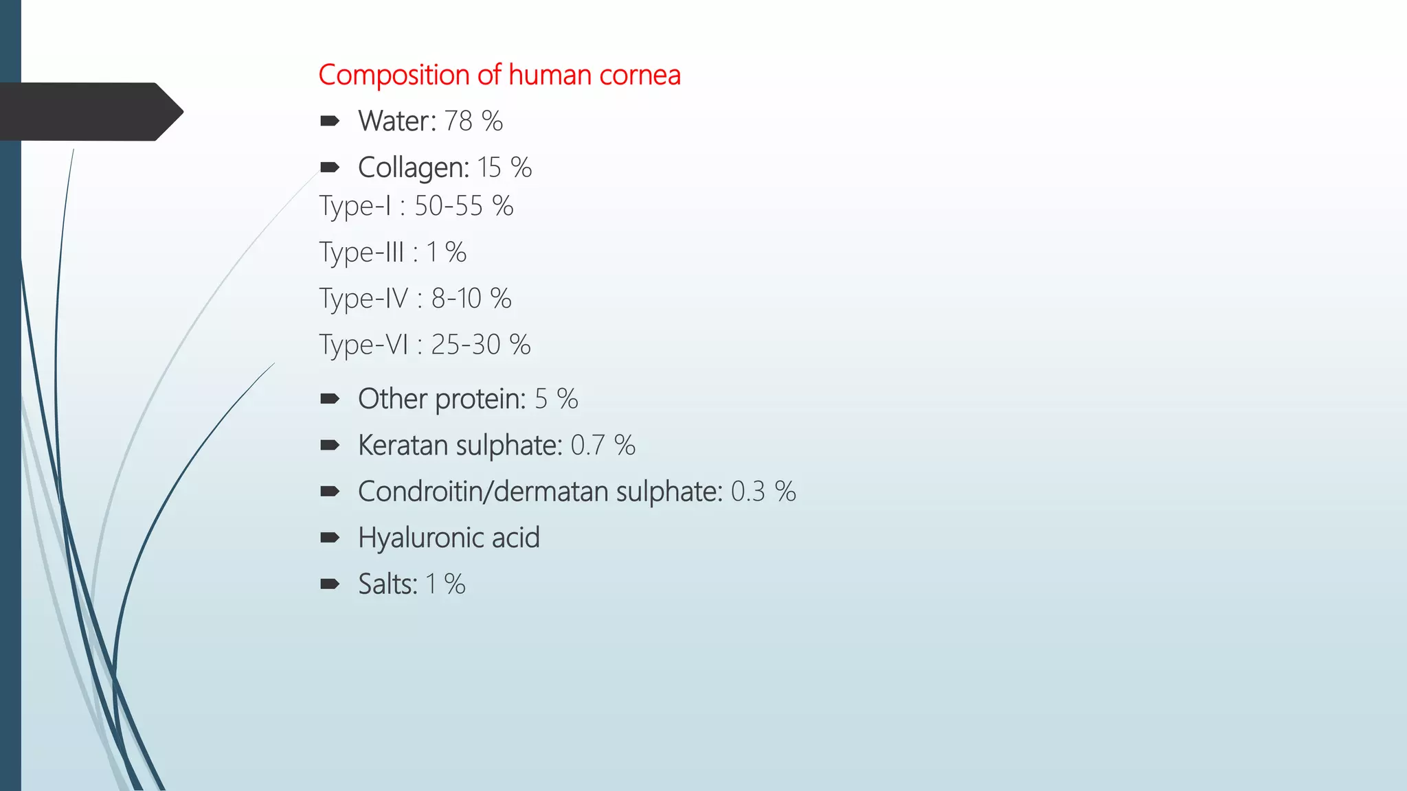 cornea, conjunctiva and sclera | PPTX