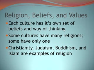 A World Of Culture | PPTX