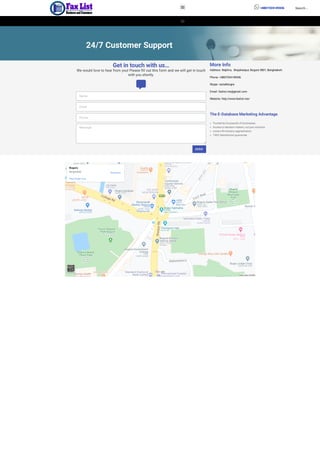 Fax list contact-us | PDF