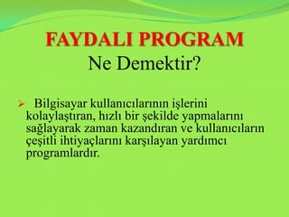 Faydalı programlar | PPT