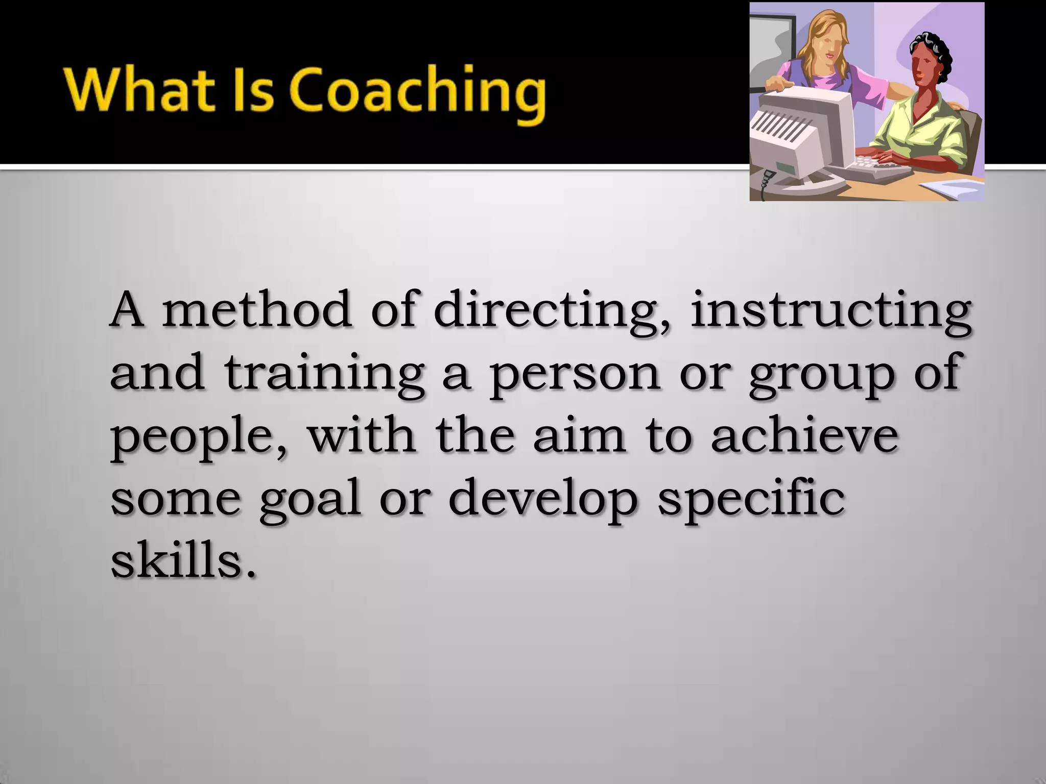 Coaching for Success | PPTX