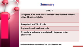 MHC I molecules | PPT