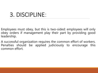 Henri Fayol's 14 Principles: Foundations of Modern Management | PPT