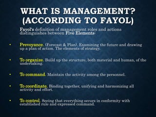 Fayol principles of management on KFC by Shivam Sharma | PPTX