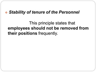 Fayol's principles of management | PPTX