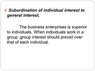 Fayol's principles of management | PPTX