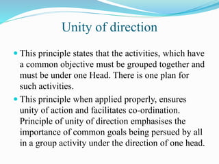 Fayol's principles of management 1 to 6 1 | PPT
