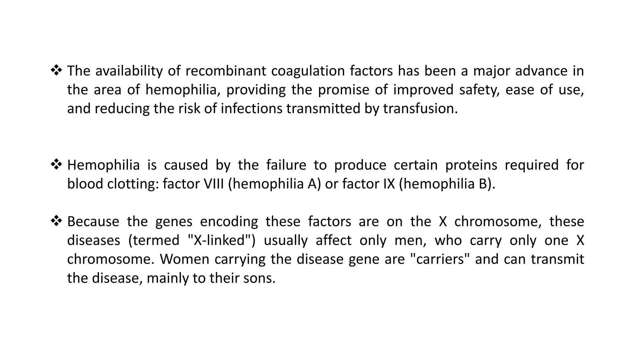 Factor Viii Hemophilia | PPTX