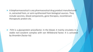 Factor Viii Hemophilia | PPTX