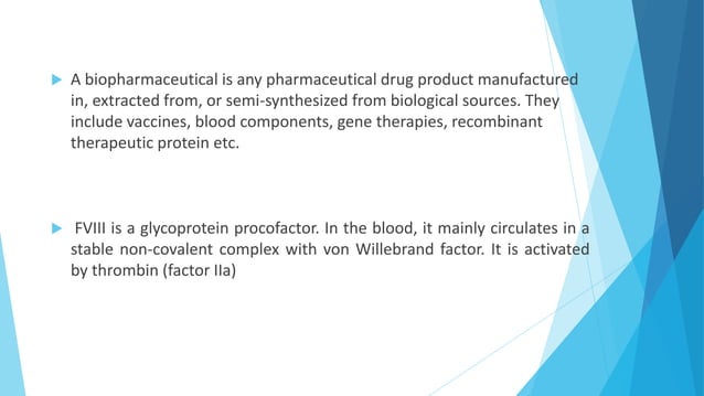 Factor Viii Hemophilia | PPTX