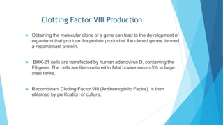 Factor Viii Hemophilia | PPTX