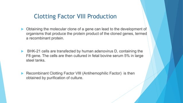 Factor Viii Hemophilia | PPTX