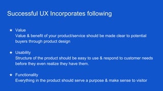 Why UX Matters in Marketing? | PPTX | Technology & Computing